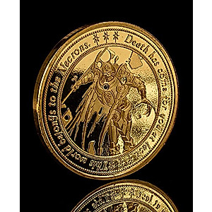 Warhammer 40,000: Necron Limited Edition Individually Numbered Gold Coloured Coin Series 1 Number 3