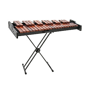 Pearl Academy AMPD30 3.0 Oct Padouk Marimba with X-Style Height Adjustable Stand