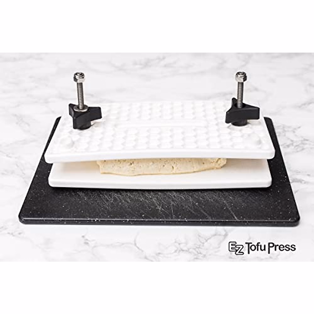 EZ Tofu Press- Best Tofu Press for Extra Firm Tofu | Easily Remove Water for Flavorful and Firm Tofu | Made in The USA