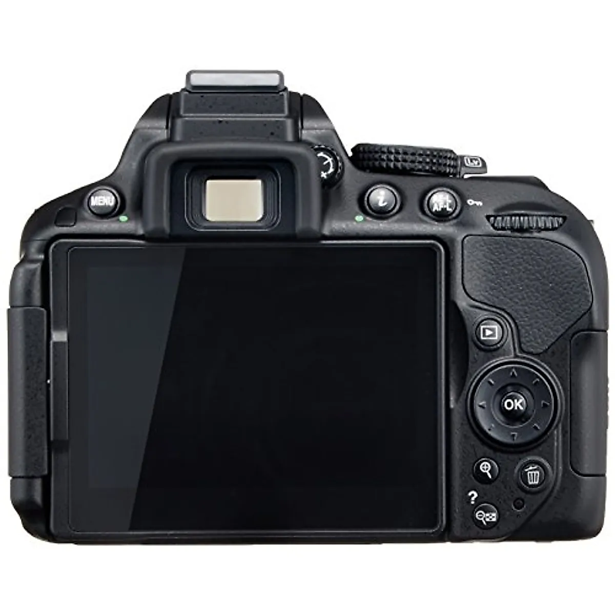 Nikon D5300 24.2 MP CMOS Digital SLR Camera with Built-in Wi-Fi and GPS Body Only (Black) - International Version (No Warranty)