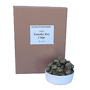 FarmerDavePetSupply 10 Pounds Premium Timothy Hay Chips for Pets