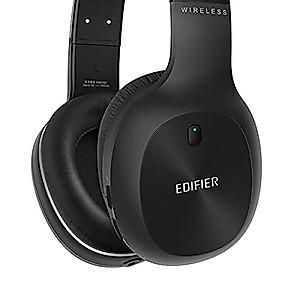 Edifier W800BT Plus Wireless Headphones Over-Ear Headset - Qualcomm® aptX - Bluetooth V5.1 - CVC™ 8.0 Call Noise Cancelling - 55H Playtime - Built-in Microphone - Physical Button and App Control