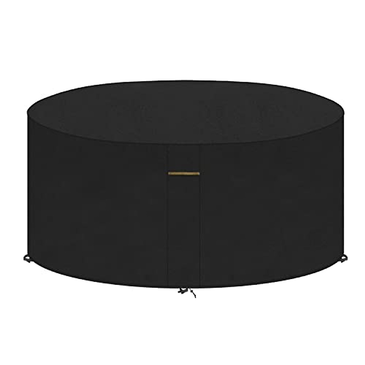 VANSHEIM Patio Table Covers for Outdoor Furniture Cover Waterproof Set Patio Furniture Covers Round Table and Chairs Set Outside Table Cover Waterproof Windproof Heavy Duty Oxford Fabric Ø74.8"x31.5"