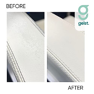 Geist. Easy DIY Colour Restorer for Leather & Vinyl | Refresh, repair & re-dye scuffs, colour damage and small cracks | 50ml Black