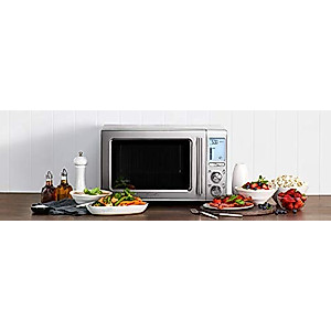 Breville Smooth Wave Microwave, Brushed Stainless Steel, BMO850BSS