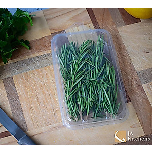 JA Kitchens .75 Ounce Small Herb Clamshell Container - Disposable - Pack of 20