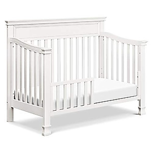 NAMESAKE Foothill 4-in-1 Convertible Crib in Warm White, Greenguard Gold Certified