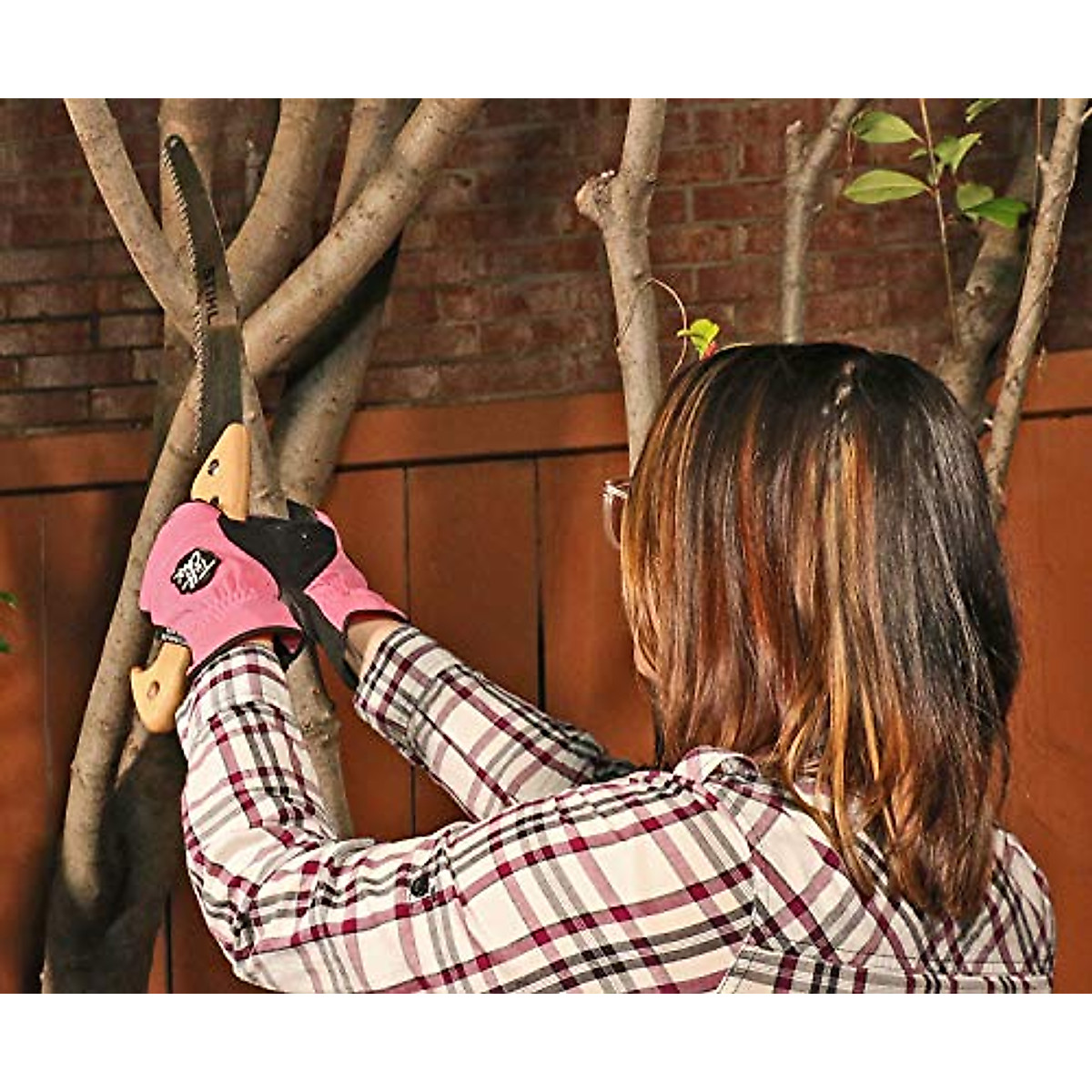 Ironclad Tuff Chix Women's Work Gloves TCX, Designed for Women's Hands, Performance Fit, Durable, Machine Washable, (1 Pair), X-LARGE Pink