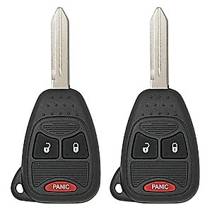 Keyless2Go Replacement for Keyless Entry Remote Car Key Vehicles That Use 3 Button OHT692427AA - 2 Pack