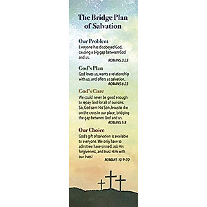 Warner Press 2" x 6.5" Bookmark - Adult - Plan of Salvation (Pack of 25)