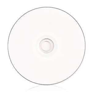 Smart Buy 100 Pack DVD-R 4.7gb 16x Thermal Printable White Blank Data Video Record Disc, 100 Disc 100pk