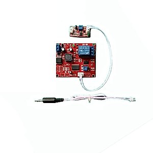 Taidacent 24V Audio Signal Trigger Relay Module Sound Sensor Sound Delay Input Audio Signal Relay Control Switch Performance Stable