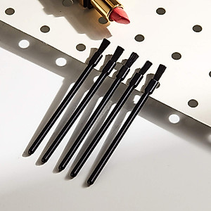 Shappy 200 Pieces Disposable Lip Gloss Brushes Lipstick Wands Applicator Multi-functional Makeup Cosmetic Brush Flat Brush Tools for Women Girls