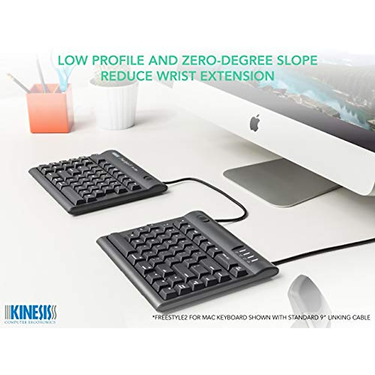 Kinesis USB Freestyle2 Keyboard for Mac (20" Extended Separation)