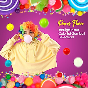 NY Spice Shop Pink Gumballs - 5 Pound Chewing Gum Gumballs - Gumballs For Gumball Machine - Fruit Flavored Bubble Gum Bulk - Kosher Gumball Machine Refills For Kids - Approx 250 Pcs