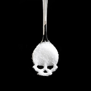 Suck UK Tea Stainless Steel Coffee ea Accessories for Spooky Home Gothic Skull Decor, Mini Spoons Or Kitchen Spoons, Kitchen Gifts & Goth Gifts
