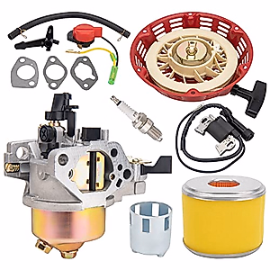 GX390 GX340 Carburetor Compatible with Honda GX340 GX360 GX390 11HP 13HP Engine Generator Lawn Mower Motor Carb Replaces 16100-ZF6-V01