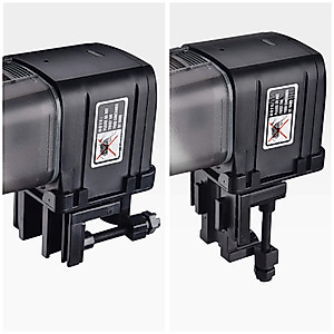 AquaBasik Wi-Fi Automatic Fish Feeder Aquarium Tank Food Dispenser Auto Vacation Timer Feeder Compatible with Alexa Google Home