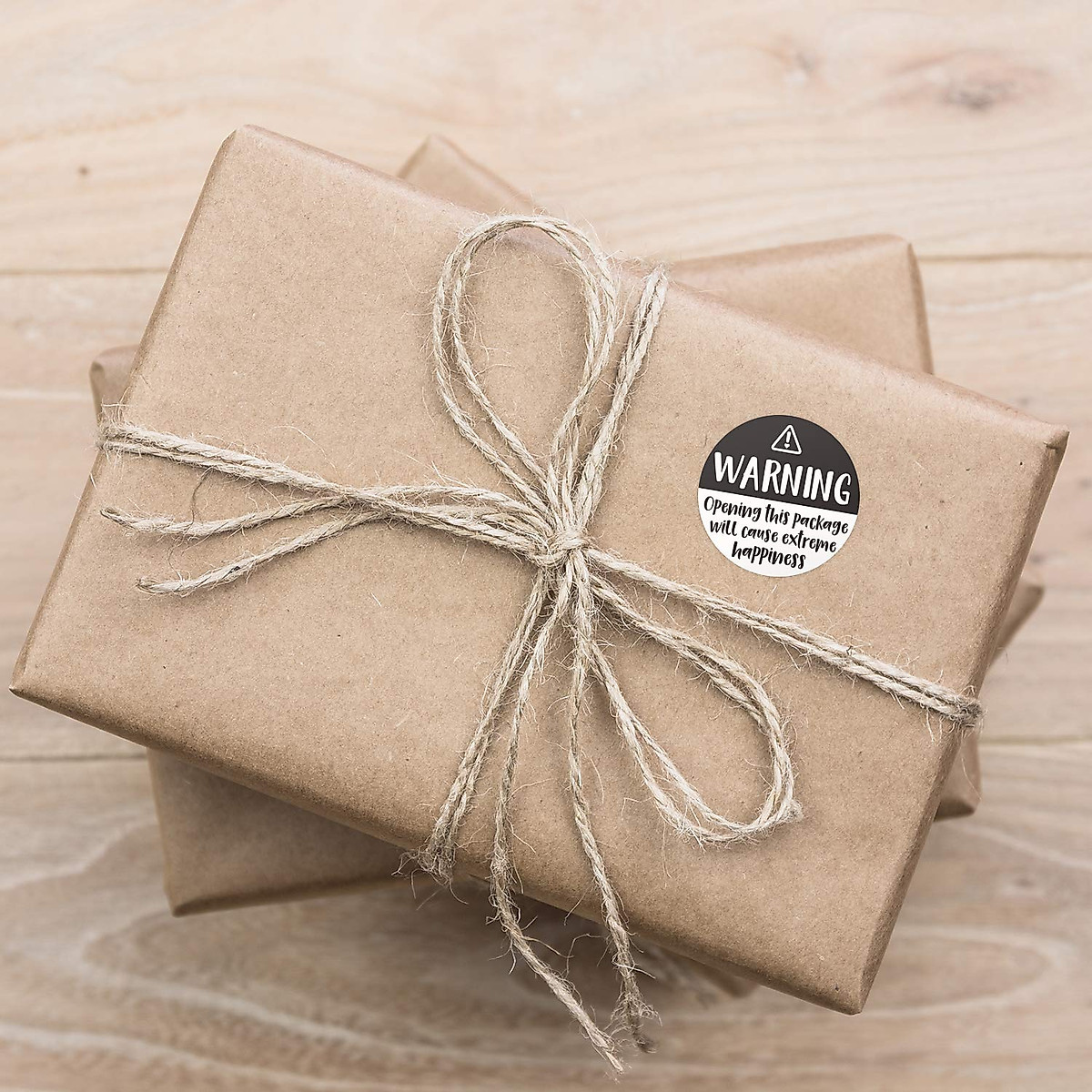 Black and White Adorable Warning Extreme Happiness Labels / 500 Cute Small Business Package Stickers / 1.5" Labels Adorable Happy Mail Envelope Seals/Made in The USA