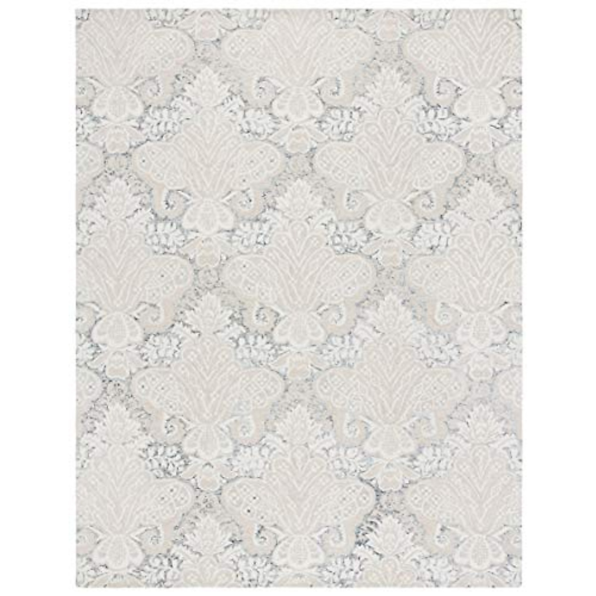 Safavieh Micro-Loop Collection 10' x 14' CharcoalIvory MLP539H Handmade Premium Wool Living Room Dining Bedroom Area Rug