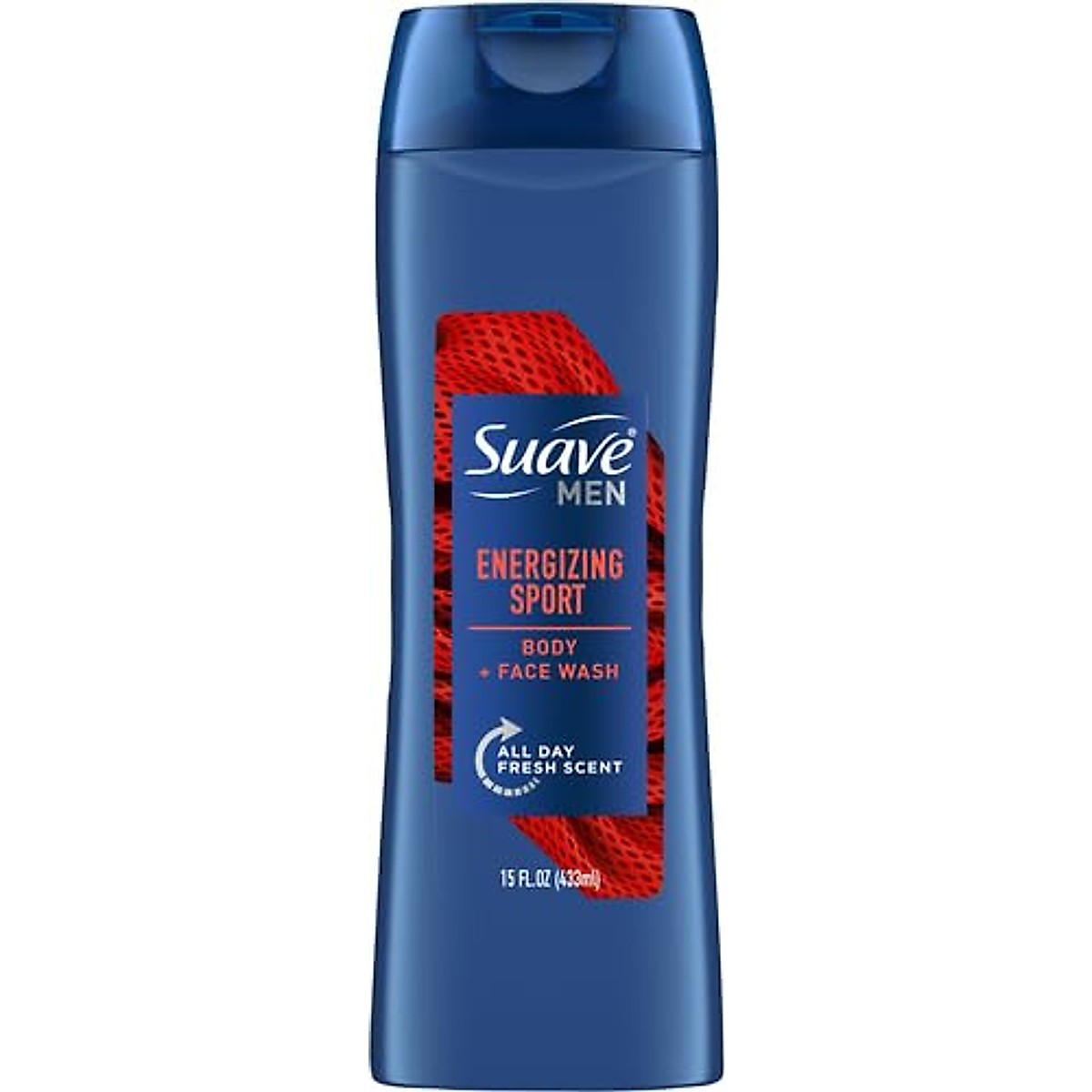 Suave Men Body Wash for Everyday Use Sport Fragrance Body Wash and Shower Gel 15 oz