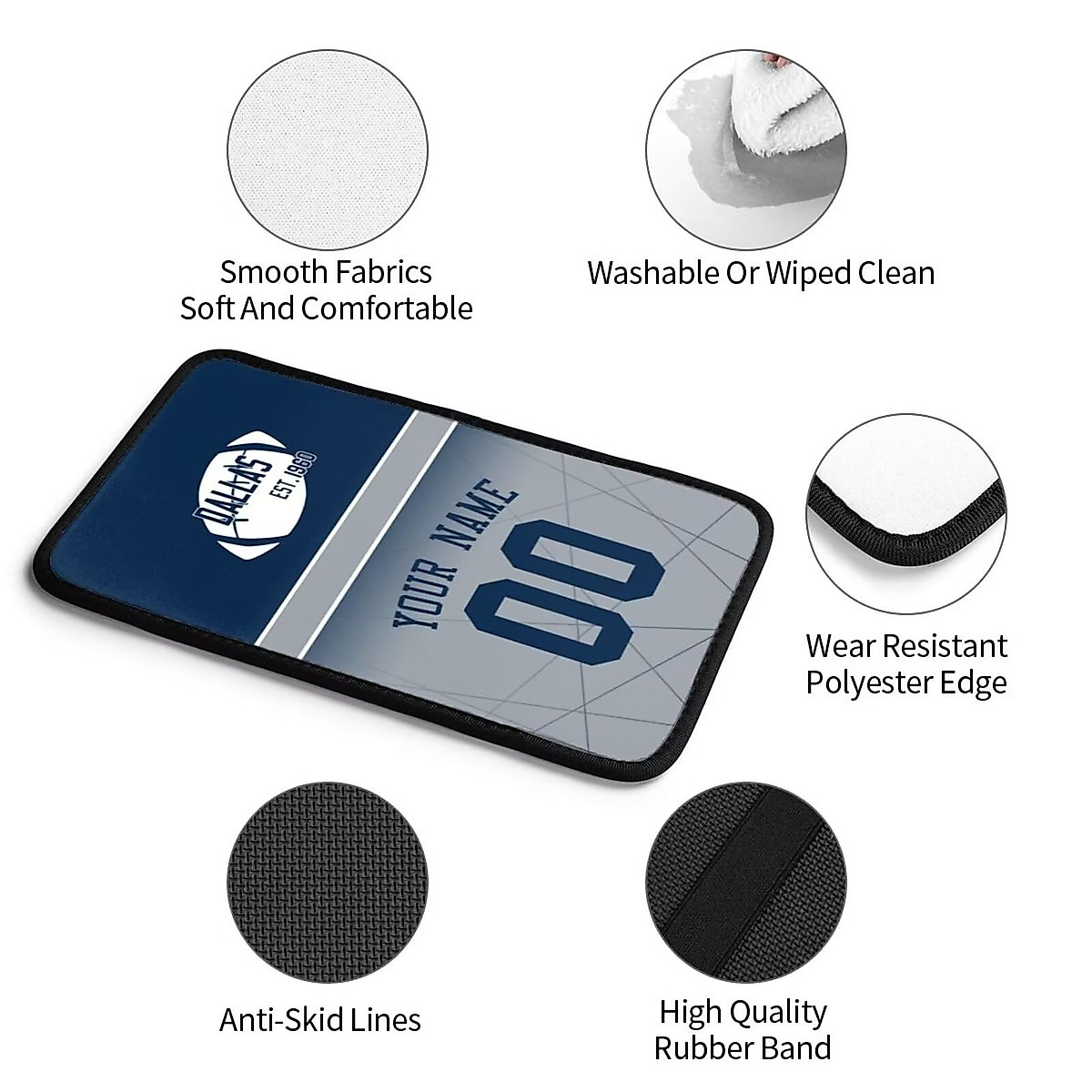 Custom Car Armrest Cover,Car Console Cover Car Accessories,Car Interior Accessories Fit for Most Car