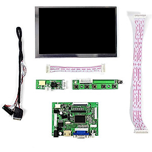 VSDISPLAY 5.6" 1024X600 LCD Screen 5.6 inch LTD056ET3A with HD-MI VGA 2AV LCD Controller Board VS-TY2662-V1