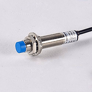 2pcs DC 5V NPN NO M12 4mm Sensor LJ12A3-4-Z/BX Inductive Proximity Sensor Switch for 3D Printer CNC Z Probe auto Bed Leveling