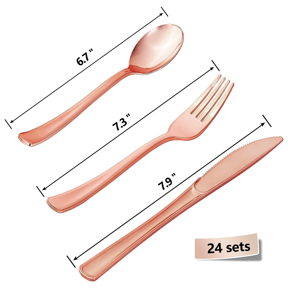 168Pcs Green and Rose Gold Party Decoration, Bridal Shower Plates and Napkins Sets, Bridal Shower Plates Party Supplies, Rose Gold Plates for Wedding Festivities, Serves 24