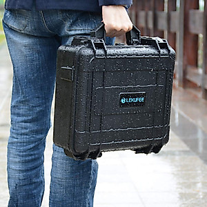 Lekufee Waterproof Carrying Case Compatible with DJI Mavic 2 Pro Combo and More DJI Mavic 2 Drone Accessories(Case Only)