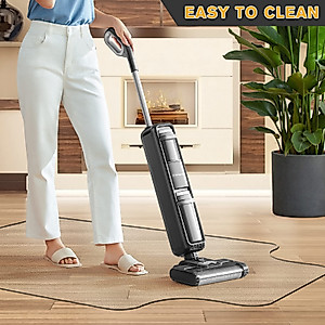 Hardwood/Tile Floor Chair Mat,Rolling Chair Mat,Protects Floors,Suitable for Home,Work,Game,Non-Slip Not Stuck Wheel,Easy to Clean,with Lip(48"x36")