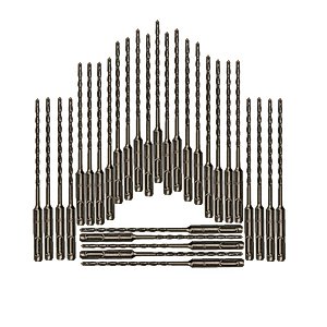 30PC,3/16" x 6", SDS Plus Bits, Masonry Drill bit Set, SDS+ Hammer Bits