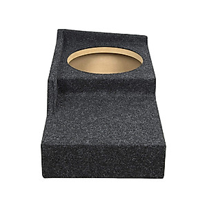 Bbox Single Sealed 10 Inch Subwoofer Enclosure - Accu-Tuned Sealed Subwoofer Boxes & Enclosures - Subwoofer Box Improves Audio Quality, Sound & Bass - Fits 2004 - 2008 Ford F150 Super Crew / Super Cab