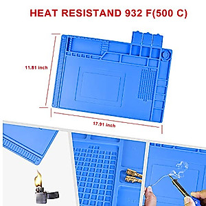 Precision Screwdriver Set Computer Repair Kit, 128 In 1 DIY Repair Tools with Anti Static Mat, ESD Wrist Strap, Magnetic Screw Driver Kit for Phone/Mac/Pad/Laptop/PC/Xbox/PS4/Nintendo Switch/Watch