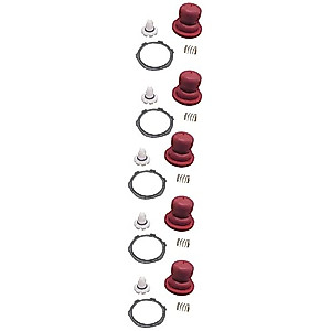 Eopzol 640351 Lawn & Garden Equipment Engine Carburetor Primer Bulb Repair Kit Replacement for Tecumseh 640350 640350A 640358, 5-Pack