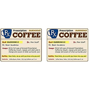 CafePress Prescription Coffee Mug Ceramic Coffee Mug, Tea Cup 11 oz