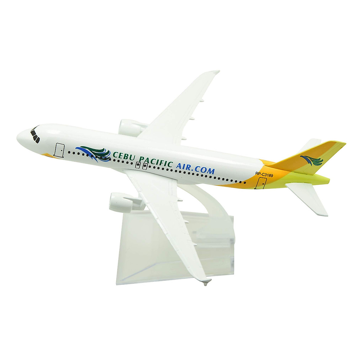 TANG DYNASTY(TM) 1:400 16cm Air Bus A320 Cebu Pacific Airline Metal Airplane Model Plane Toy Plane Model