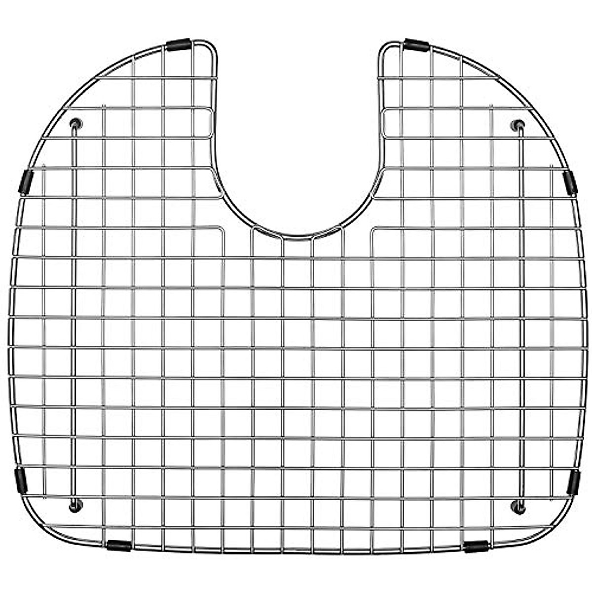 Serene Valley Sink Grid 18-1/2" x 16-5/8", Rear Drain with Bottom Corner Radius 2-1/2" and Top Corner Radius 6-1/2"，Bottom Grid NDG1917R