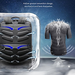 BOPAI Slim 15.6 Inch Laptop Backpack Men Business Anti Theft Backpack