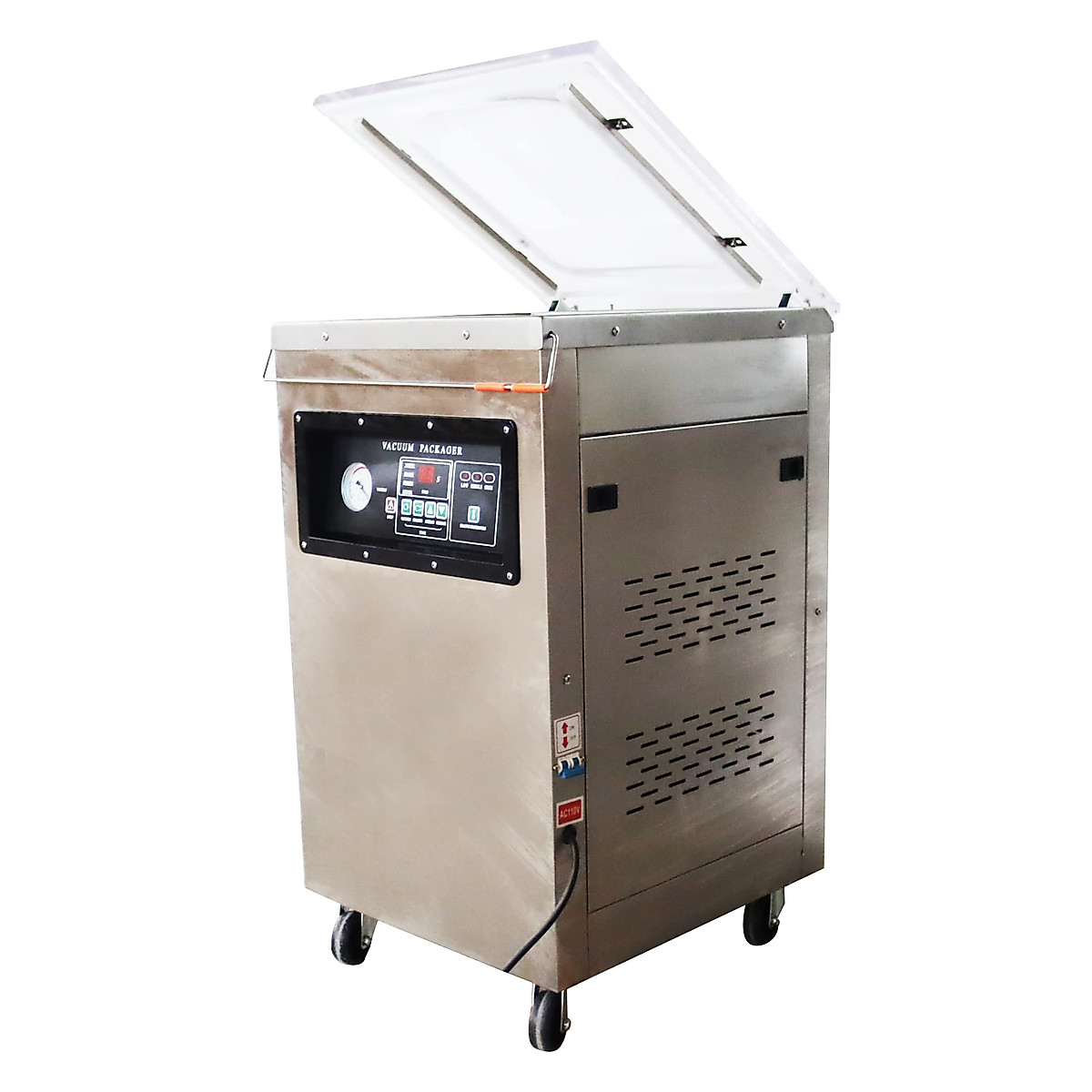 INTSUPERMAI Single Chamber Vacuum Packaging Machine DZ400 Vacuum Seal Machine Stainless Steel Vacuum Sealing Machine Packaging Sealer 110V