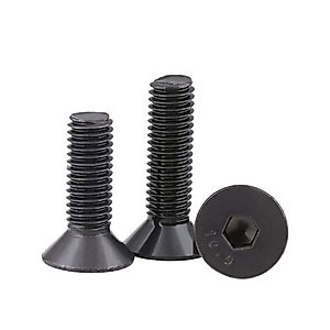 10Pcs M3x22mm Countersunk Flat Head Allen Bolts High Tensile 10.9 Grade Hex Socket Screws (M3x22 mm -10PCS)