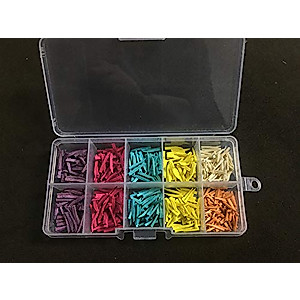 Smiledt 600pcs/Box Mixed Dental Fixing Wood Wooden Wedges for Dental Restoration for Matrices