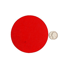 Playfully Ever After 4 Inch Red 16pc Stiff Felt Circles