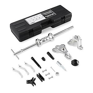 Orion Motor Tech Slide Hammer, 9-Way Internal/External Slide Hammer Puller Set - Pulls Hubs, Rear Wheel Axle Shafts, Bearings, Bushings, Seals, Retainers