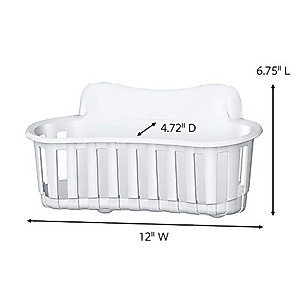 Command Under Sink Cabinet Caddy, Holds up to 7.5 lbs, 1-Caddy, 4-Strips, Organize Damage-Free