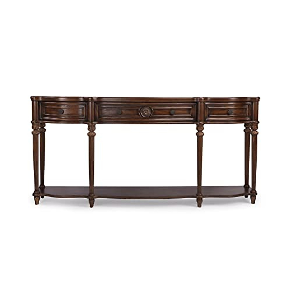 BUTLER PEYTON VINTAGE OAK CONSOLE TABLE