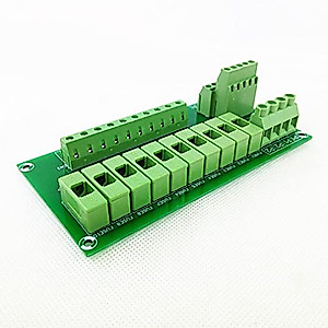 Fuse Module,10 Position Fuse Panel Mount Power Distribution Module Board.