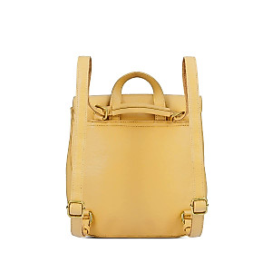 Pixie Mood Nyla 10.5 x 9.8 Vegan Leather Convertible Small Backpack, Melon