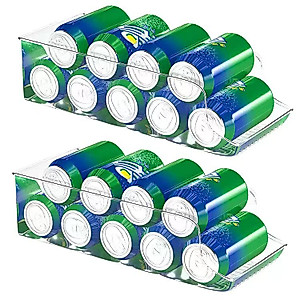 Acalu Refrigerator Organizer Bins Fridge can organizer for pantry Freezer and Storage,Canned Food Container Bin for Refrigerator Beverage