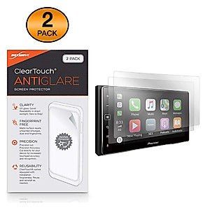 BoxWave Screen Protector Compatible with Pioneer MVH-1400NEX - ClearTouch Anti-Glare (2-Pack), Anti-Fingerprint Matte Film Skin